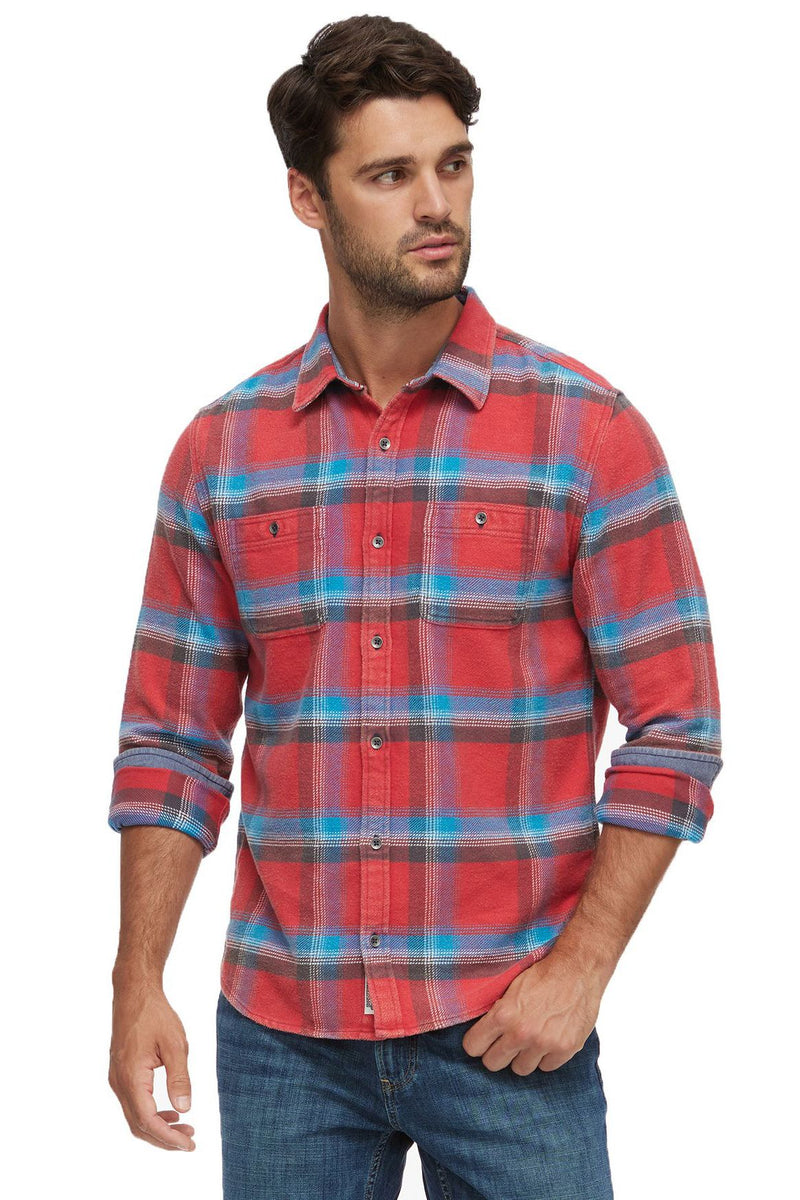 Lakspur Vintage Wash Flannel | Vixen Collection | Seattle, WA